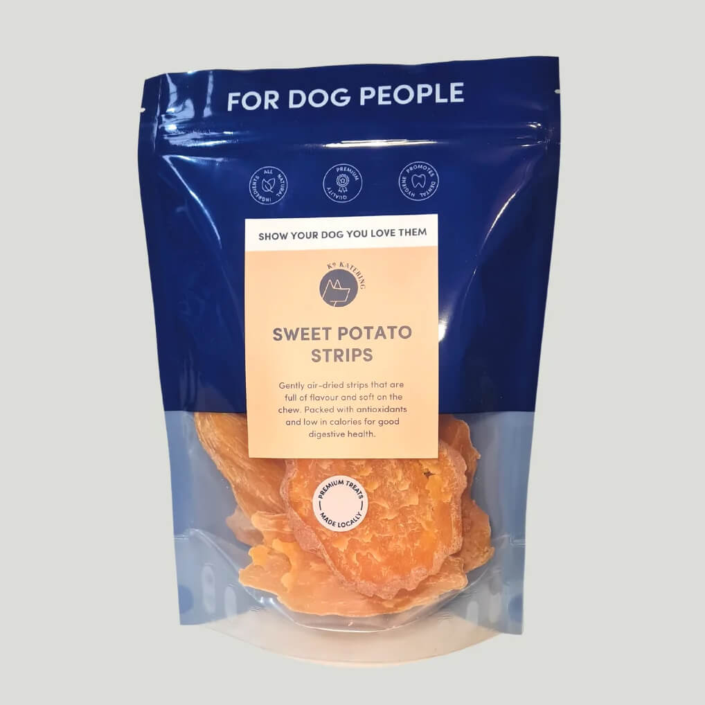 K9 Katering Sweet Potato Strips (V) - 200g – Oh Crap